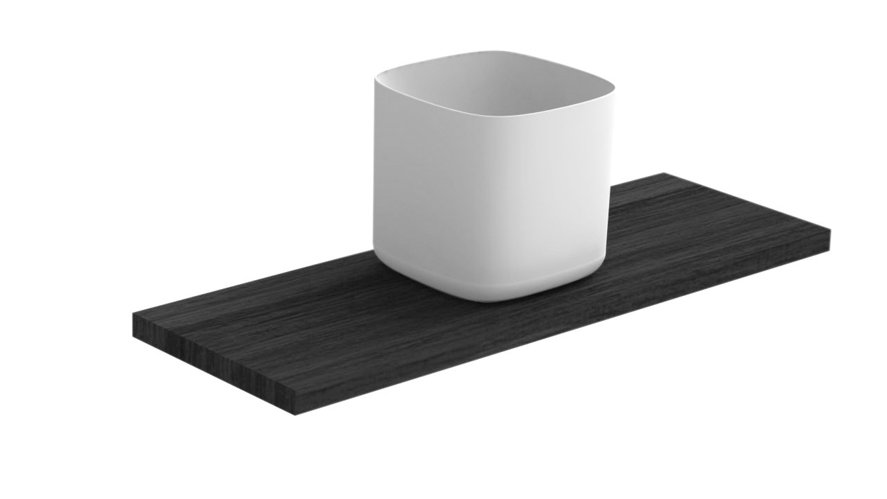 Lavoar pe blat Scarabeo MOON, 40 cm (inaltime) | Simplex